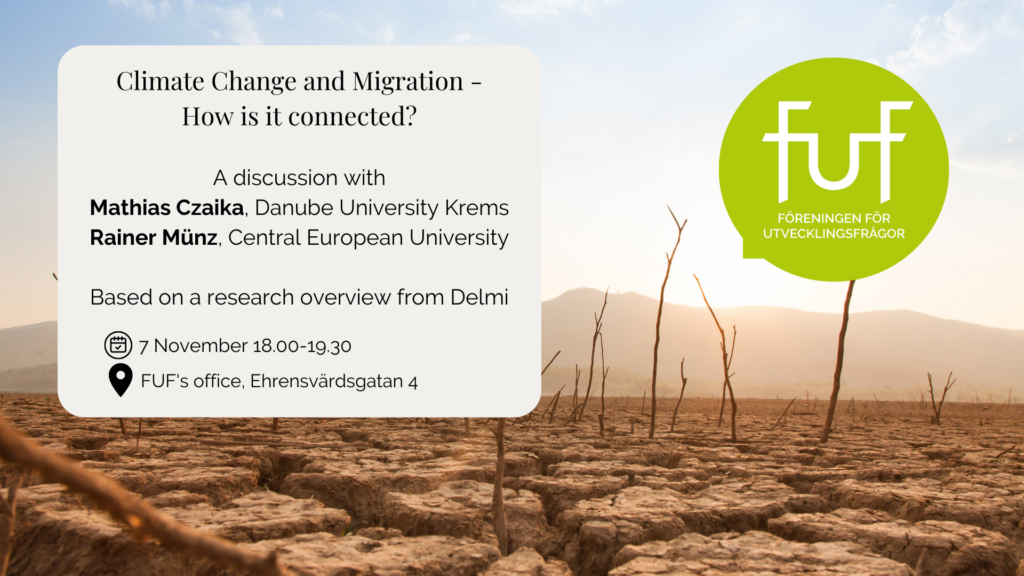 Climate Change and Migration – How Is It Connected? - FUF.se