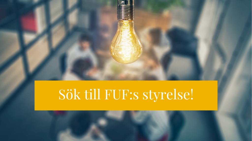 Sök till FUF:s styrelse - FUF.se